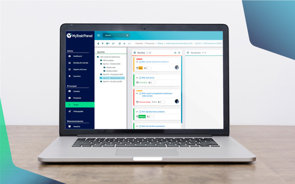 Los principales componentes de la metodología Scrum